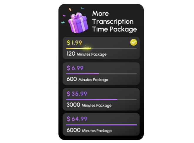 Value AI Transcription Package – Recolx.ai
